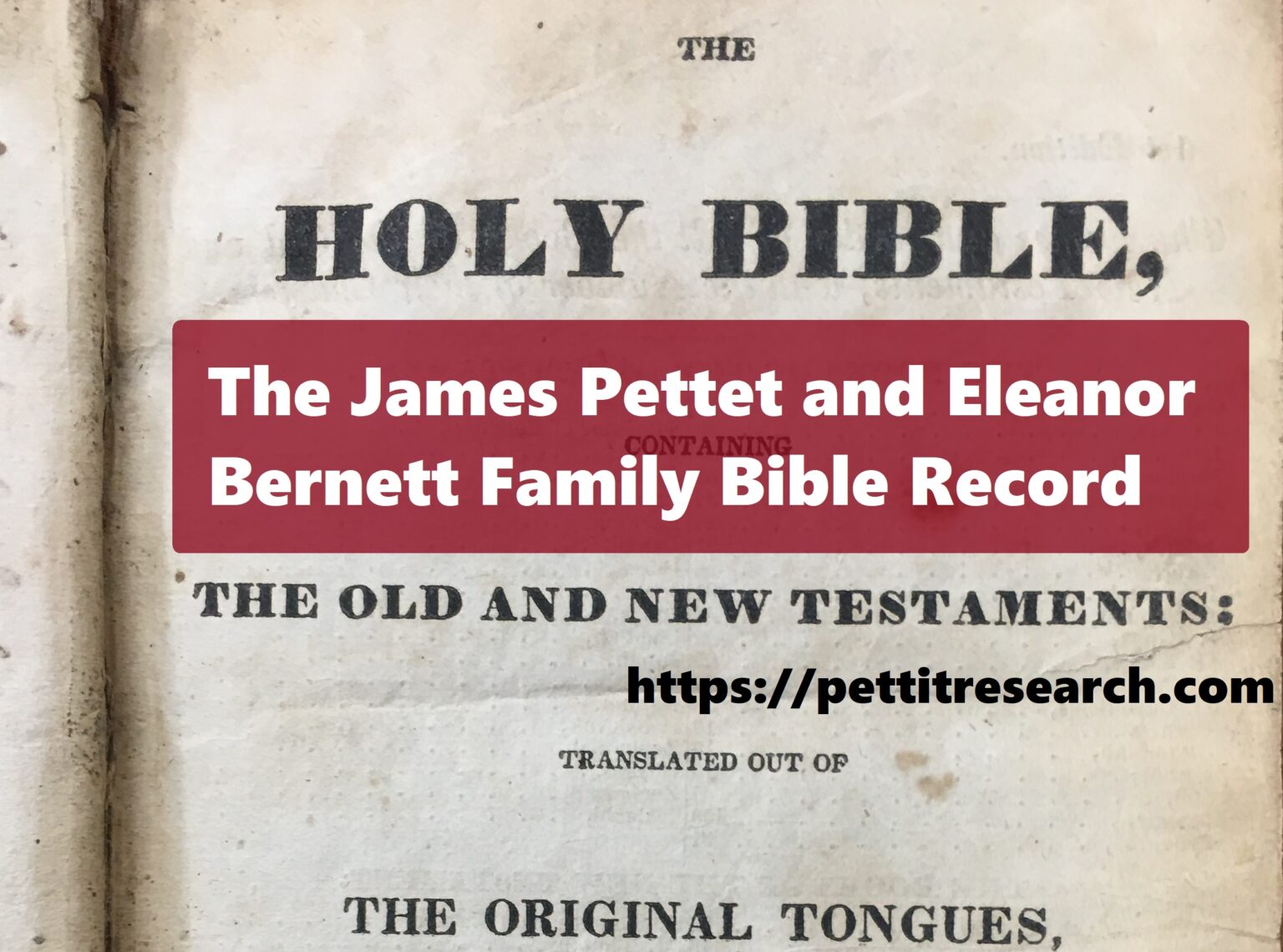 First Pettits in America Series- Col. Thomas Pettit/Pettus VA ~1641