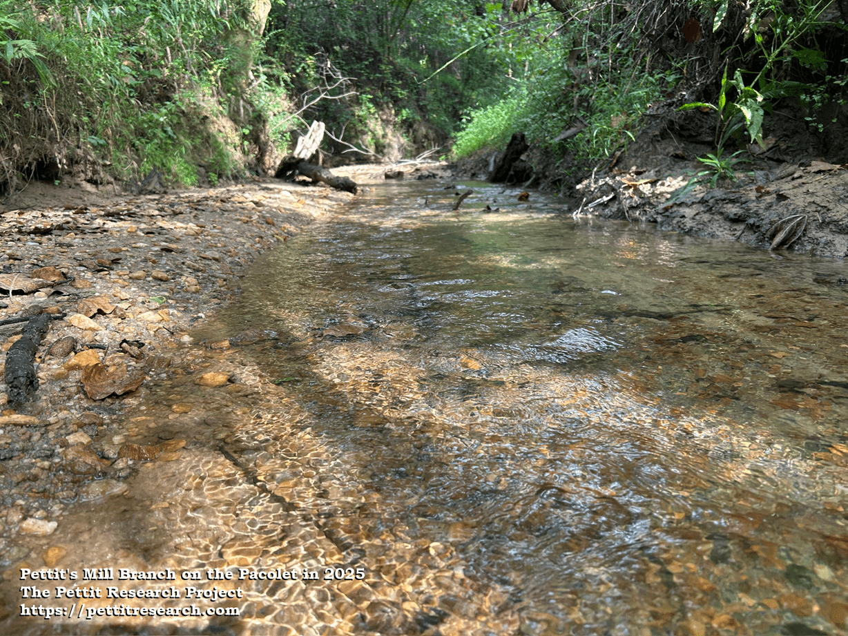 A Trip Down the Pacolet: Visiting Old Poole and Pettit Family Sites
